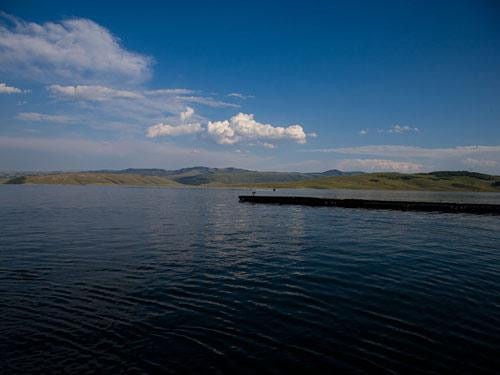 Strawberry Reservoir in Heber Valley, Utah
