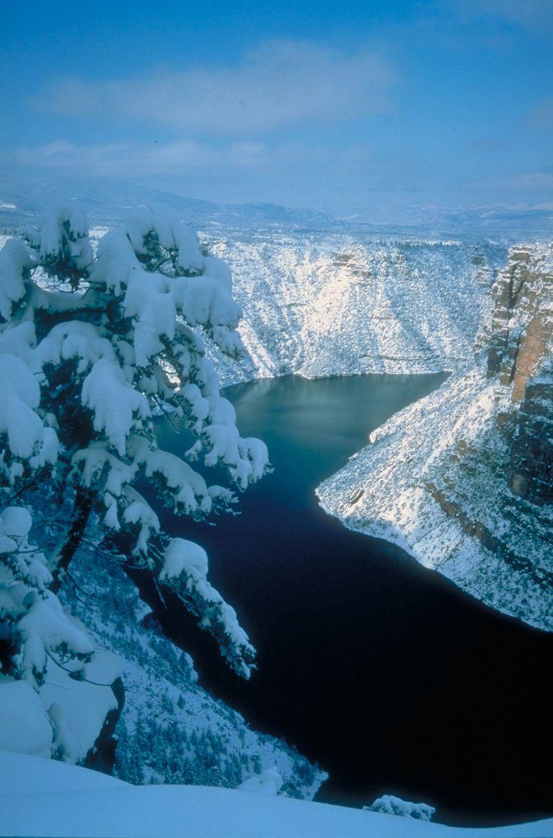 Winter in Flaming Gorge
